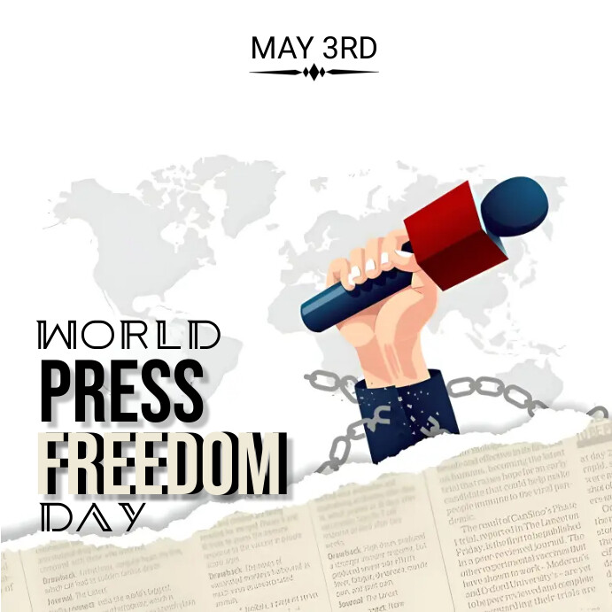 World press freedom day Templat | PosterMyWall