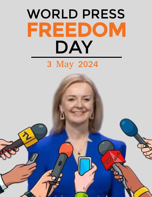 Plantilla de world press freedom day | PosterMyWall