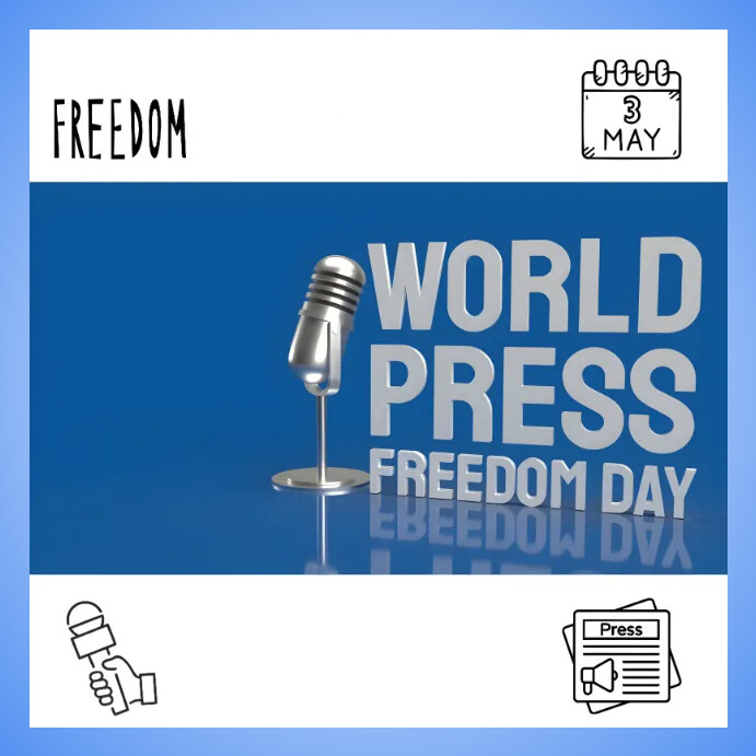 Copy of World Press Freedom Day | PosterMyWall