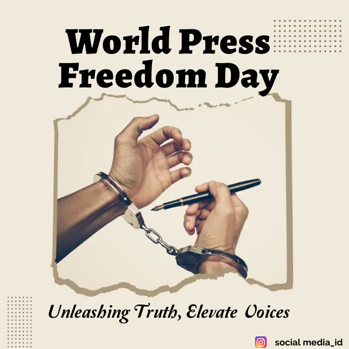 Copy of world press freedom day | PosterMyWall