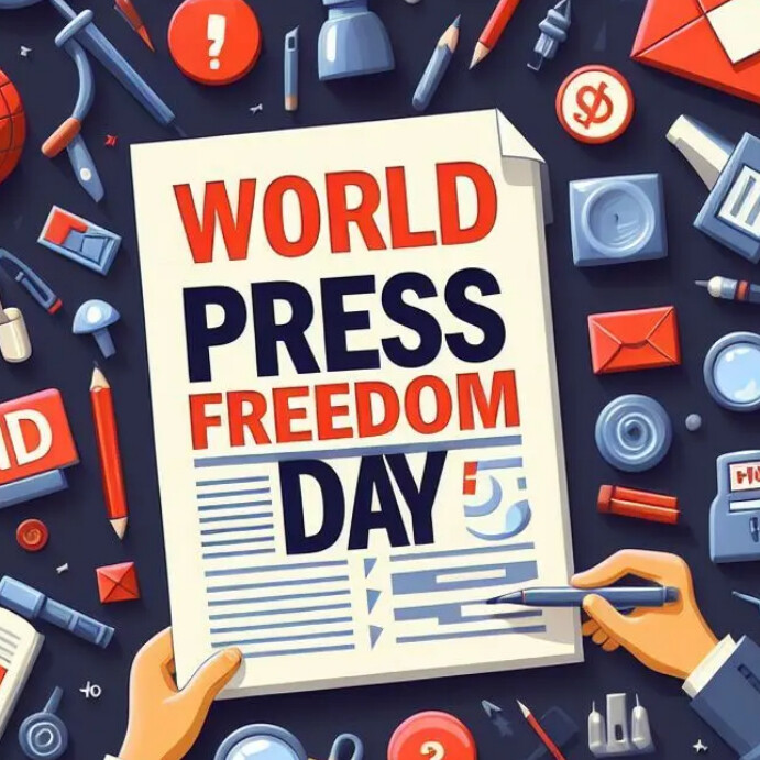 Copy of World press freedom day | PosterMyWall