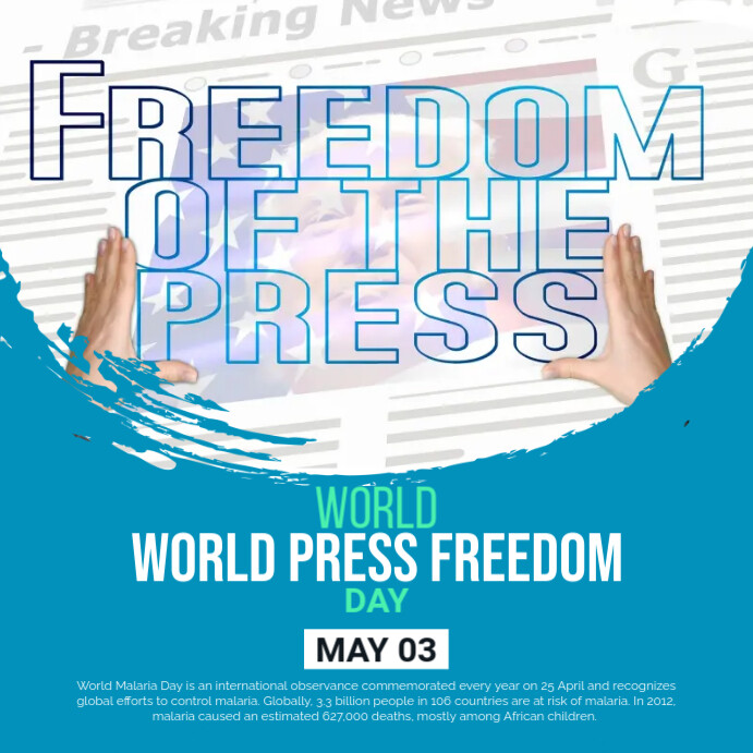 World Press Freedom Day Template | PosterMyWall
