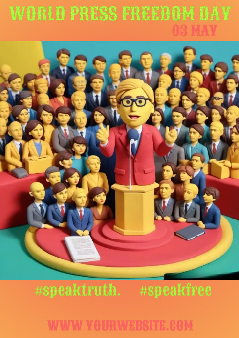 World Press Freedom Day Template | PosterMyWall