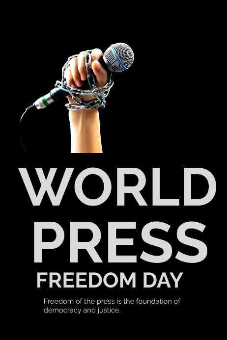 World press freedom day template | PosterMyWall