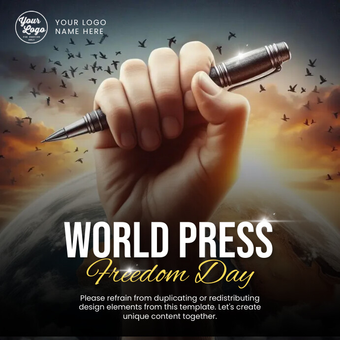 Copy of World Press Freedom Day template | PosterMyWall