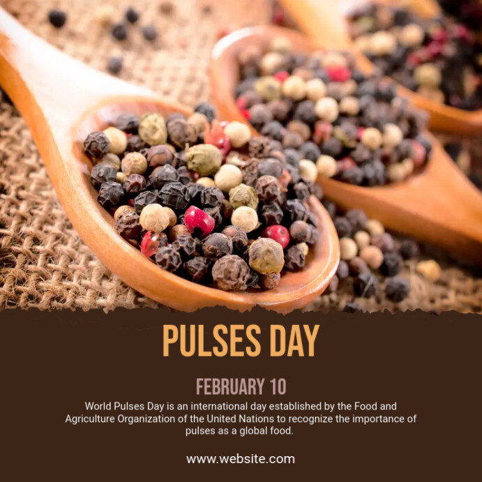 World Pulses Day Template | PosterMyWall