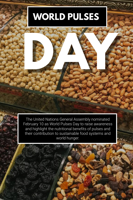 WORLD PULSES DAY Template | PosterMyWall