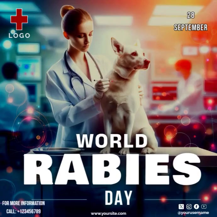 World Rabies Day Template | PosterMyWall