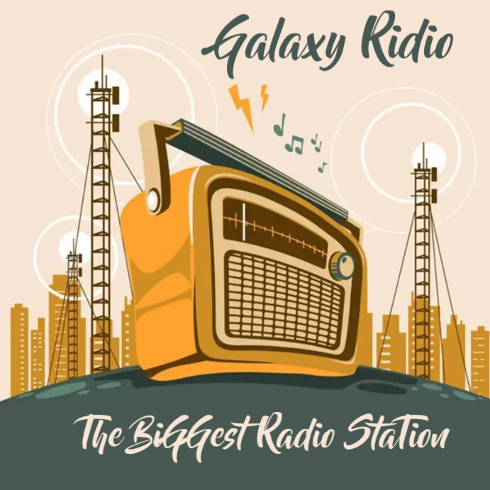 radio Template | PosterMyWall