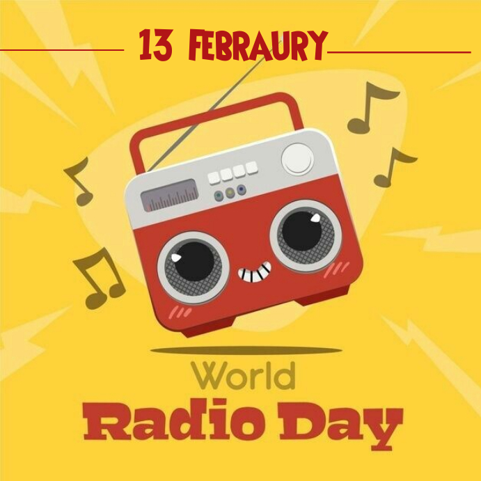 World radio day instagram post Template | PosterMyWall