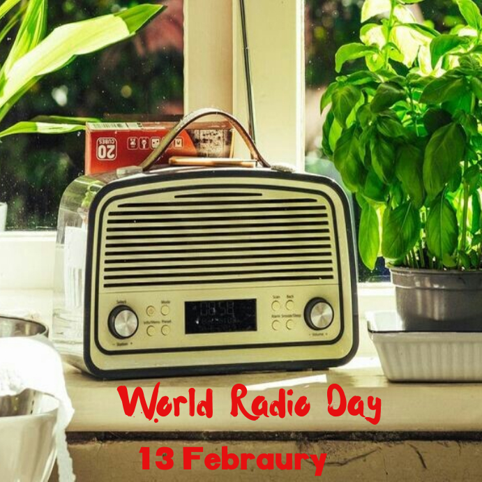 World radio day instagram post Template | PosterMyWall