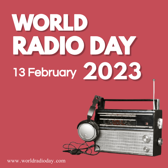 Copy of World Radio Day Instagram Post. | PosterMyWall
