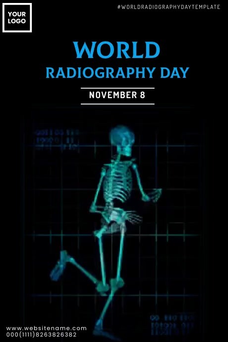 World Radiography Day Logo Be 🌐 World Radiography Day 🌐 On