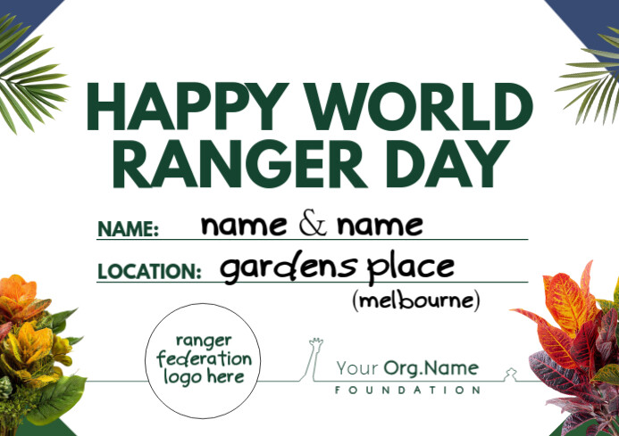 World Ranger Day Template | PosterMyWall