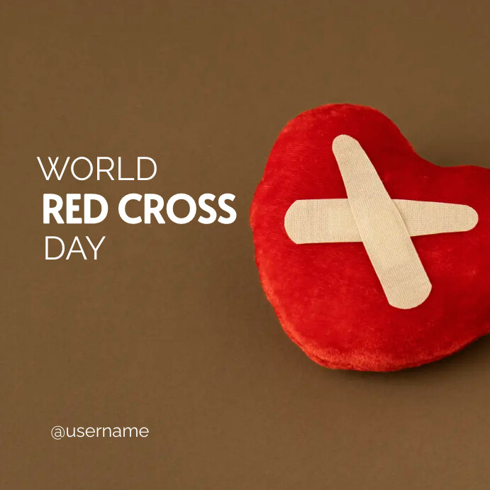 World Red Cross Day Design Template | PosterMyWall