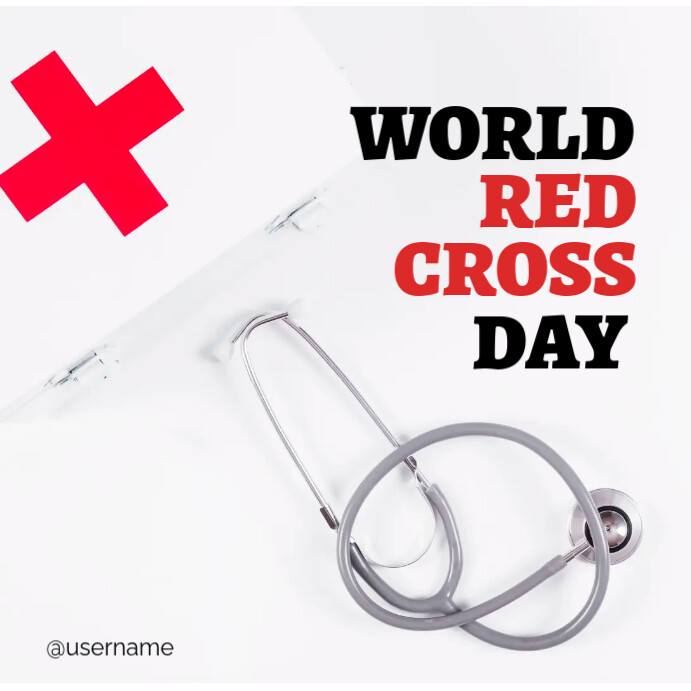 World Red Cross Day Design Template | PosterMyWall