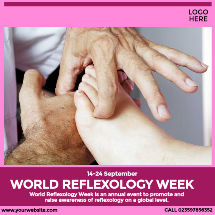 World Reflexology Week Template | PosterMyWall