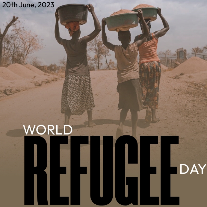 world refugee day Template | PosterMyWall
