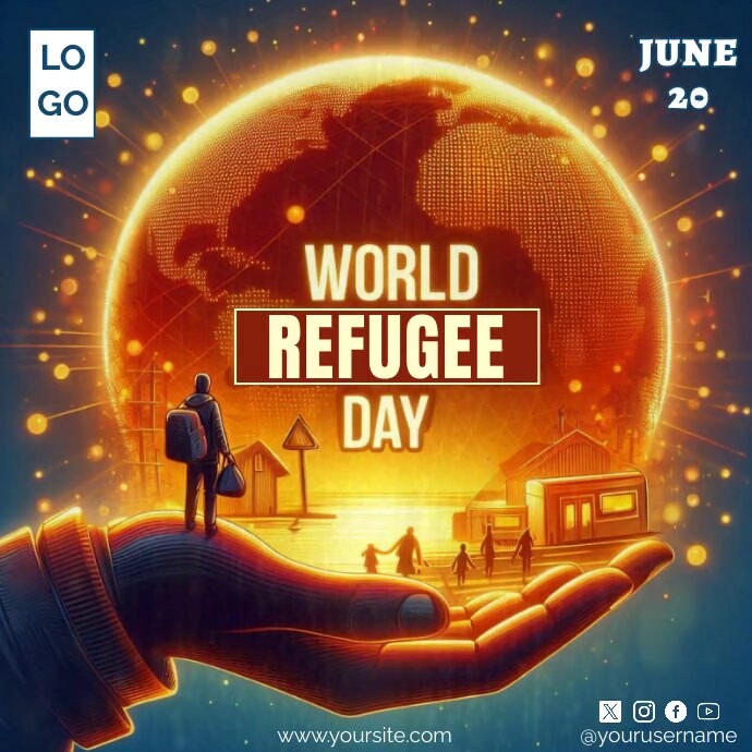 World Refugee Day Template | PosterMyWall