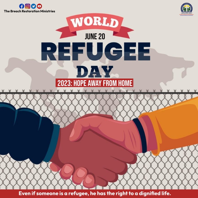 world refugee day Template | PosterMyWall