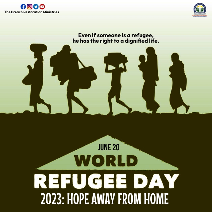 Copy of world refugee day | PosterMyWall