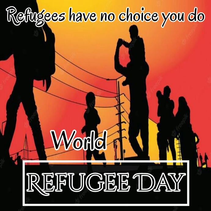 Plantilla de World refugee day instagram post | PosterMyWall