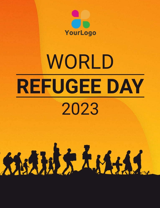 World refugee day June 20 Template | PosterMyWall