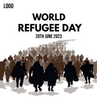 World refugee day poster Template | PosterMyWall