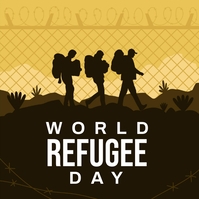 World Refugee Day Poster 2021 Template | PosterMyWall