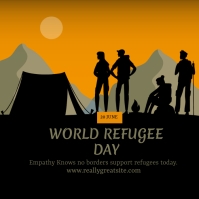 World refugee day Template | PosterMyWall