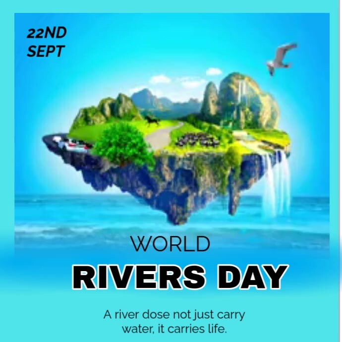 world rivers day video template | PosterMyWall