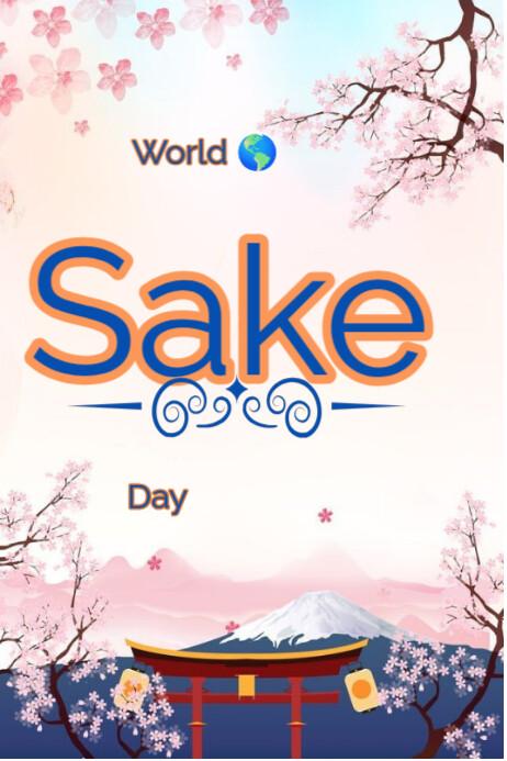 Plantilla de World sake day | PosterMyWall