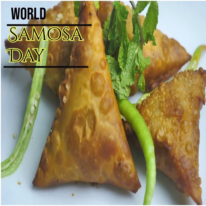Plantilla de World samosa day instagram post | PosterMyWall