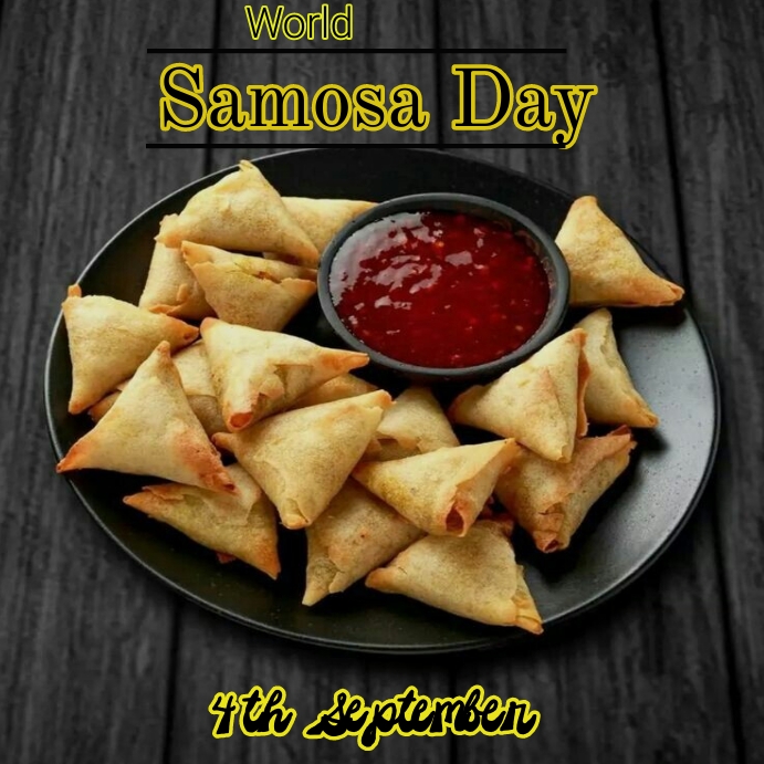 Plantilla de World samosa day instagram post | PosterMyWall
