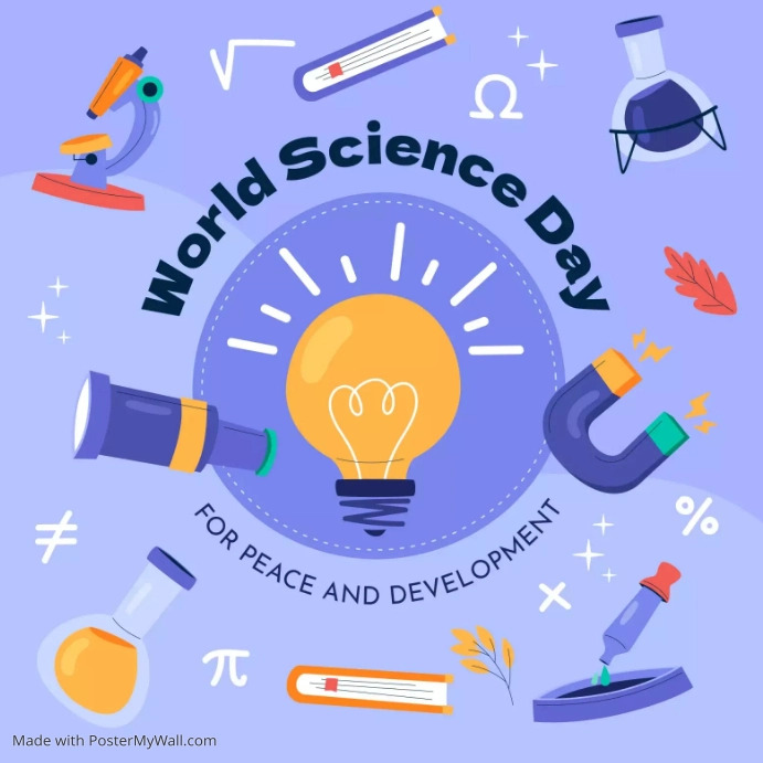 World science day for peace and development Template | PosterMyWall
