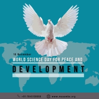 world science day for peace Template | PosterMyWall