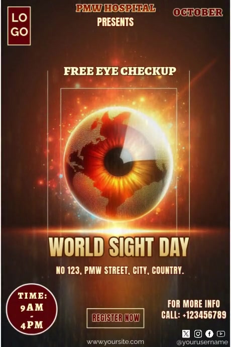 World Sight Day Template | PosterMyWall