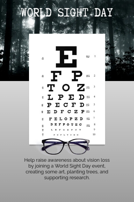 Copy of World Sight Day Poster | PosterMyWall