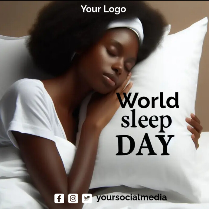 Copy of World Sleep Day Flyer | PosterMyWall