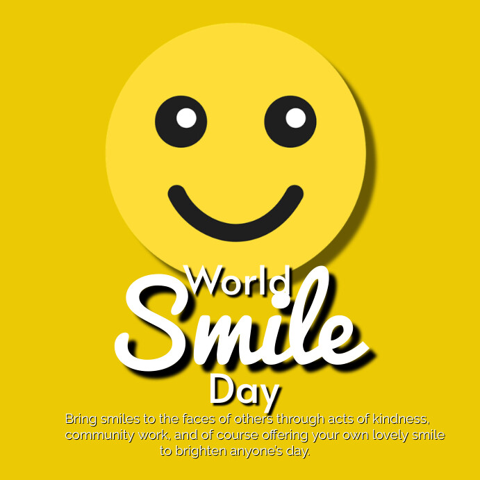 world smile day Template | PosterMyWall