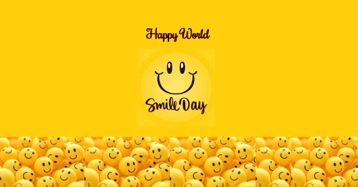 world smile day facebook post (1) Template | PosterMyWall