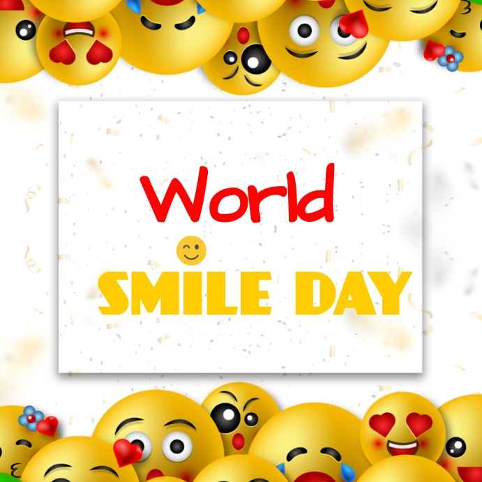 Copy of World smile Day Instagram post. | PosterMyWall