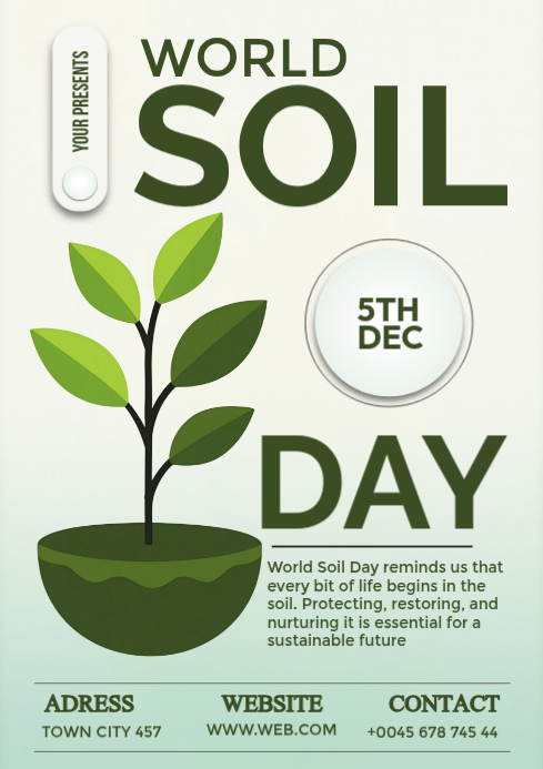 world soil day Template | PosterMyWall
