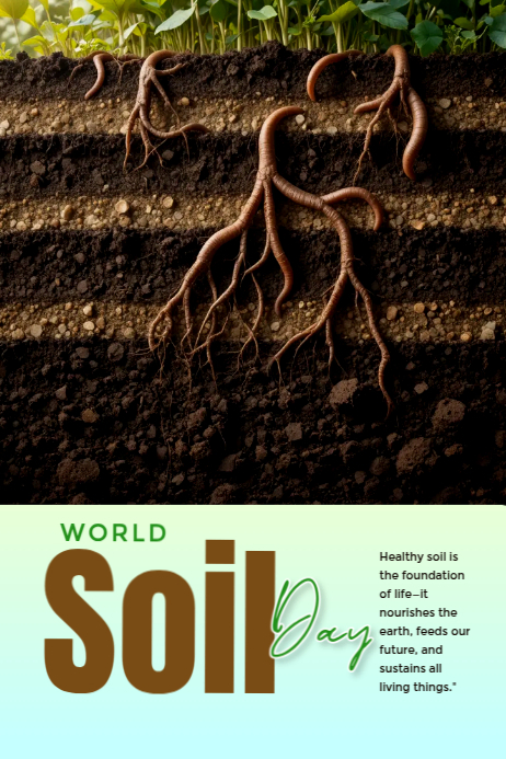 WORLD SOIL DAY Template | PosterMyWall