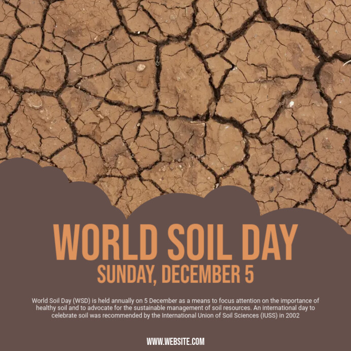 World Soil Day Template | PosterMyWall