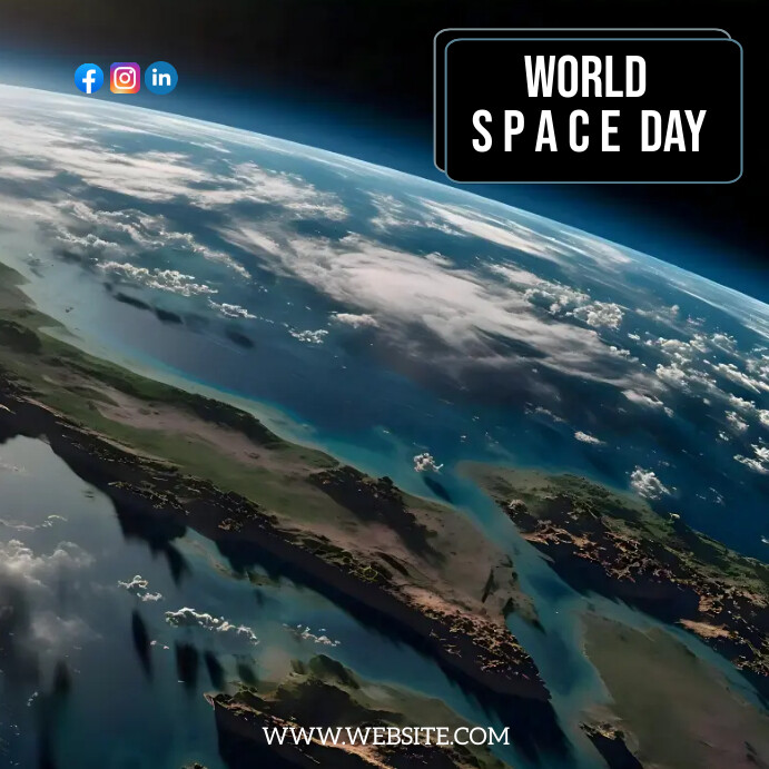 World space day Template | PosterMyWall