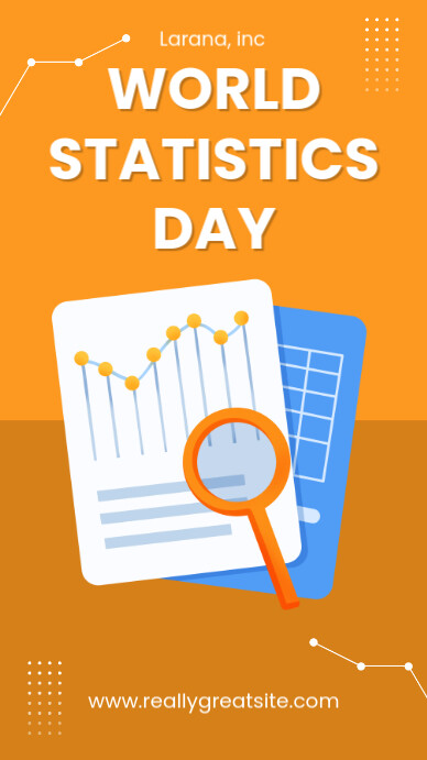 Copy of World Statistics Day Instagram Story | PosterMyWall