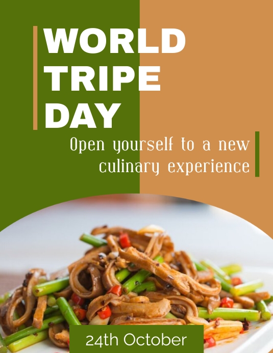World Tripe Day Template | PosterMyWall