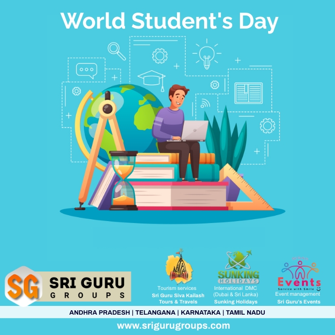 Copy of World Student's Day | PosterMyWall