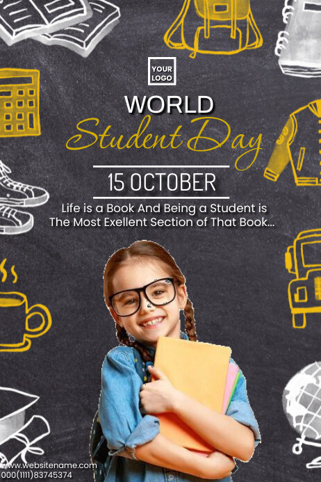 World student day template | PosterMyWall